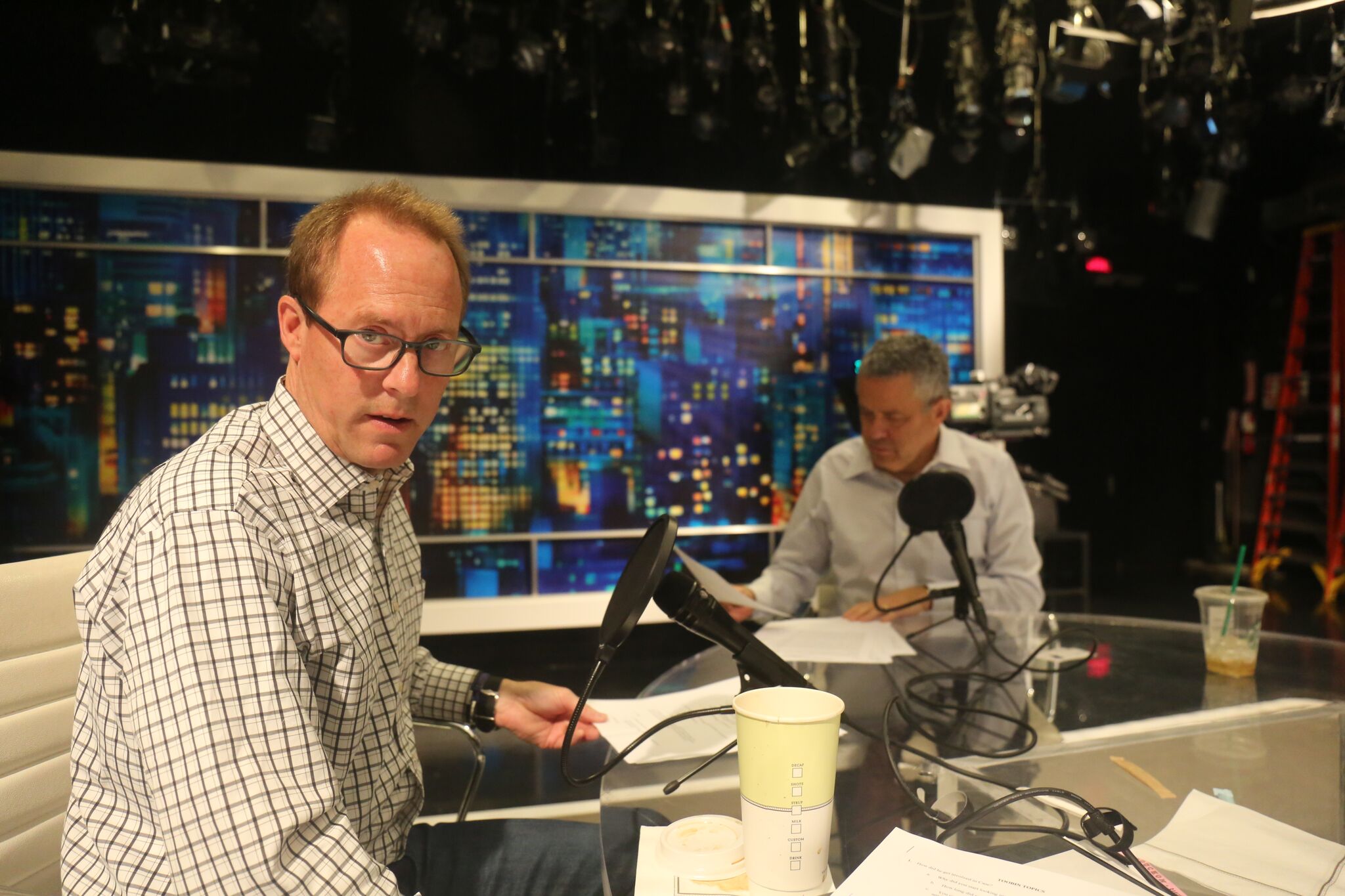 David & Jody discussing interview with Jeffrey Toobin - SBSWPodcast.com